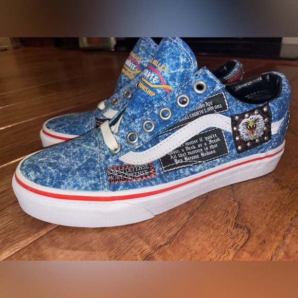 Vans | Shoes | New Vans Cobra Kai Old Skool Denim Mens 4 Womens 55 ...